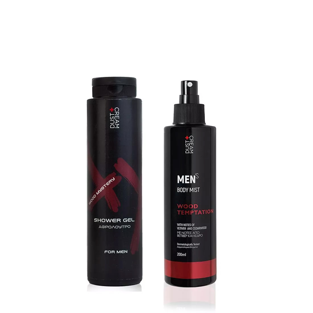 ΣΕΤ ΔΩΡΟΥ MEN’S WOOD MYSTERY ΑΦΡΟΛΟΥΤΡΟ 200ML & BODY MIST 200ML ΜΕ ...