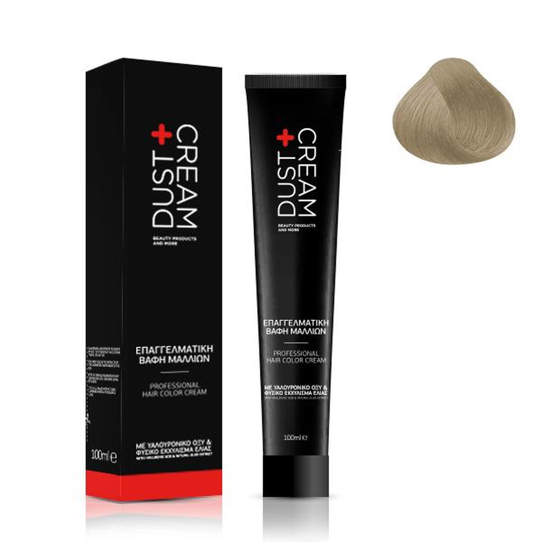 HAIR COLOR Νο 9.17 VERY LIGHT BLOND OF SAND 100ml | Dust + Cream