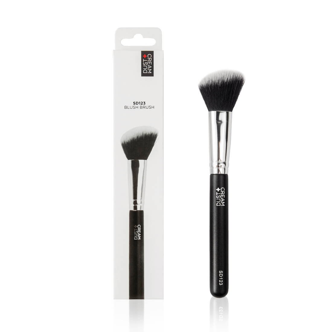 ΠΙΝΕΛΟ ΓΙΑ ΡΟΥΖ & CONTOURING (SD123) 1ΤΕΜ | Dust + Cream
