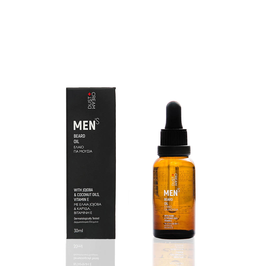 ΕΛΑΙΟ ΓΙΑ ΠΡΟΣΩΠΟ & ΜΟΥΣΙΑ ME JOJOBA OIL ΚΑΙ ΒΙΤΑΜΙΝΗ Ε 30ml | Dust + Cream